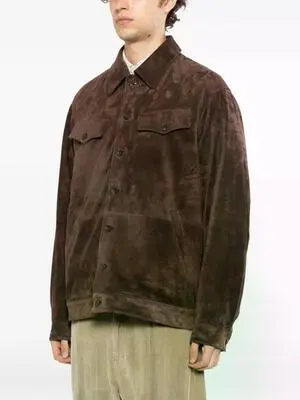 CALMLENCE Suede Leather Jacket