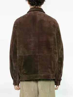 CALMLENCE Suede Leather Jacket