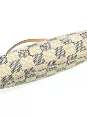 LOUIS VUITTON Damier Azur Pochette Accessoires Clutch Bag