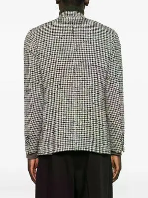 Tagliatore Houndstooth Single-breasted Jacket