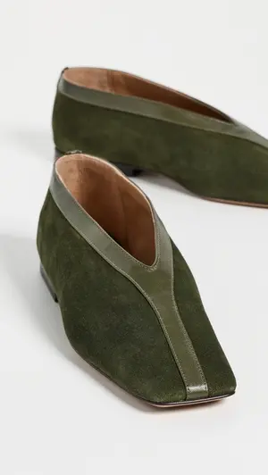 MANSUR GAVRIEL Contorno Square V Flats