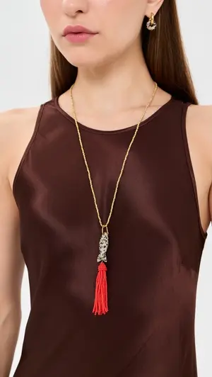 Anni Lu Tassel Fishy Necklace