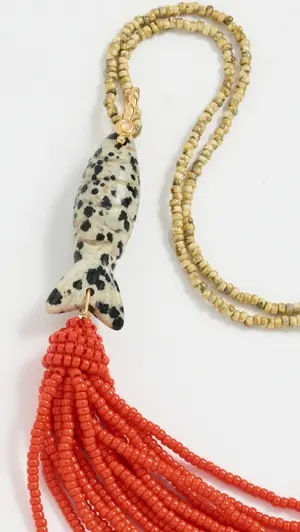 Anni Lu Tassel Fishy Necklace