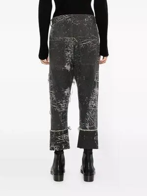 NUDE:MASAHIKO MARUYAMA All-over Graphic-print Trousers