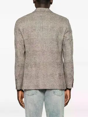 LARDINI Prince Of Wales Check Blazer