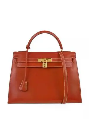 Hermès 1999 32 Kelly Sellier Tote Bag - Brown