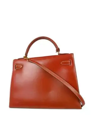 Hermès 1999 32 Kelly Sellier Tote Bag - Brown