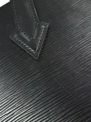LOUIS VUITTON Epi Saint Jacques Leather Tote Bag - Black