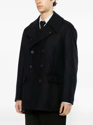 Tagliatore Double-breasted Coat - Blue
