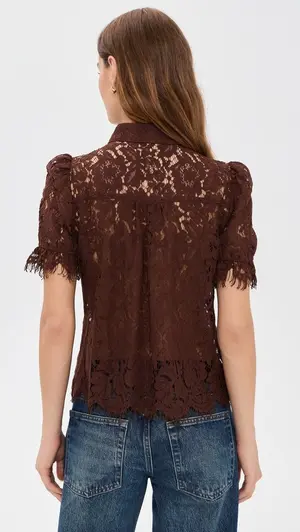 Generation Love Mikaelle Lace Shirt