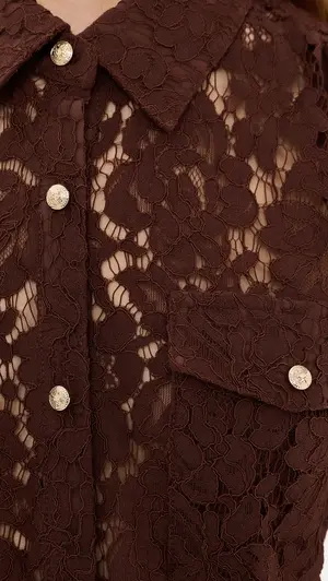 Generation Love Mikaelle Lace Shirt