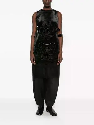 HUI MILANO Ardor Tapered-leg Trousers - Black