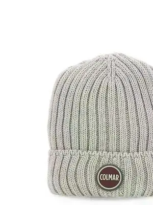 COLMAR Ribbed-knit Beanie Hat - Grey