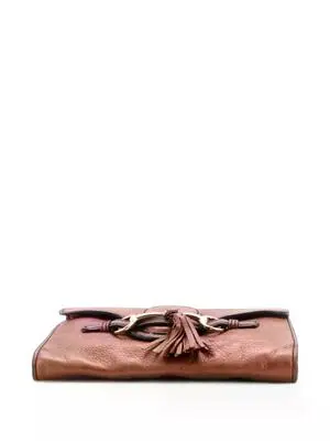 Gucci Emily Chain Flap Bag Leather Small Crossbody Bag