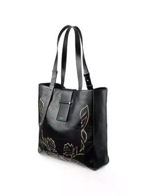 JIMMY CHOO Bar Vertical Tote Medium