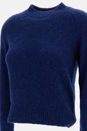 Dries Van Noten Maglione Girocollo Texas - Blu
