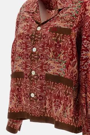 BODE NEW YORK Camicia Arrowleaf - Rosso