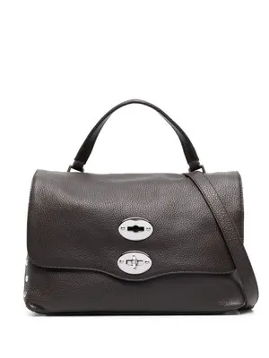 ZANELLATO Postina Daily Small Leather Handbag - Brown
