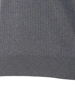 Brunello Cucinelli Ribbed Crewneck Knitted Sweater
