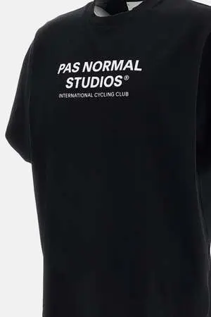 PAS NORMAL STUDIOS Maglietta Logo Off-race - Nero