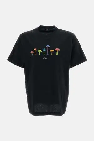 Paul Smith Maglietta Con Stampa - Nero