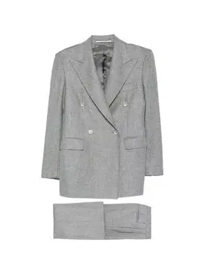 Tagliatore Tangie Double-breasted Suit - Grey