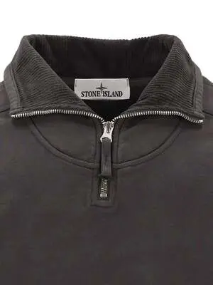 Stone Island Zip Sweatshirt - Gray