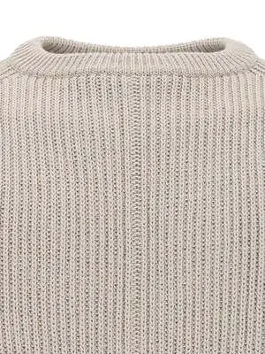 Rick Owens Fisherman Crew-neck Sweater - Gray