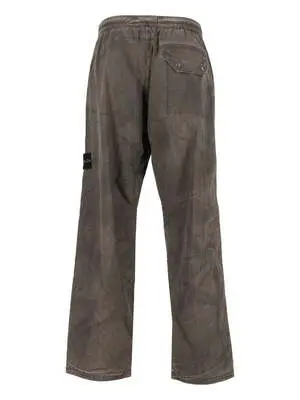 Stone Island Trousers With An Elasticated Waistband