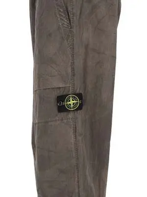 Stone Island Trousers With An Elasticated Waistband