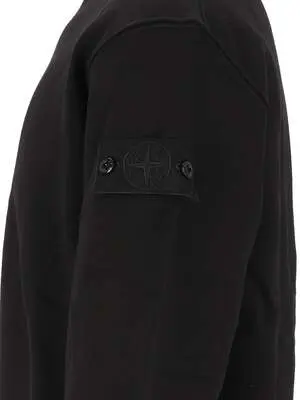 Stone Island Crewneck Sweatshirt - Black