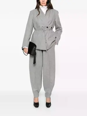 Sú Belted Double-breasted Blazer
