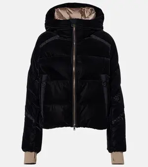 Toni Sailer Swalina Hooded Down Velvet Ski Jacket