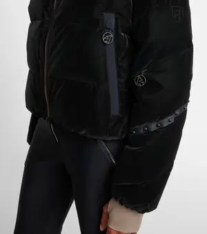 Toni Sailer Swalina Hooded Down Velvet Ski Jacket
