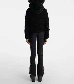 Toni Sailer Swalina Hooded Down Velvet Ski Jacket