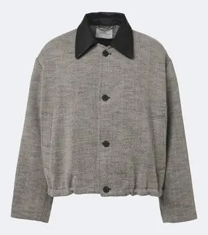 Studio Nicholson Howth Wool And Cotton-blend Twill Jacket