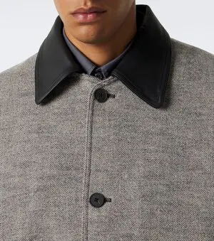 Studio Nicholson Howth Wool And Cotton-blend Twill Jacket