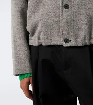 Studio Nicholson Howth Wool And Cotton-blend Twill Jacket