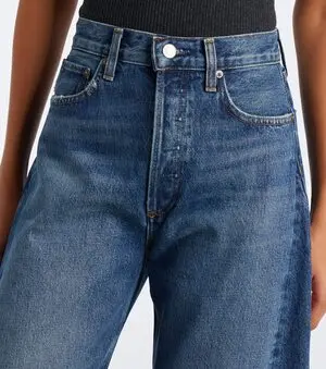 AGOLDE Luna Pieced Barrel-leg Jeans