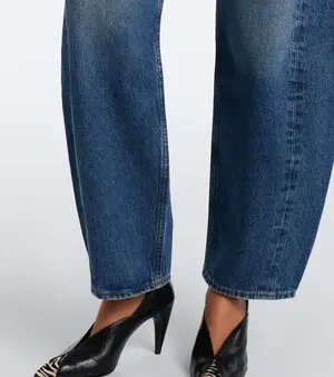 AGOLDE Luna Pieced Barrel-leg Jeans