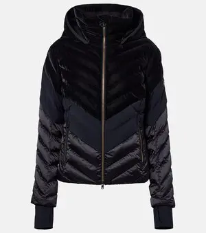 Toni Sailer Kimberly Hooded Velvet Ski Jacket