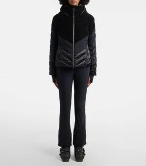 Toni Sailer Kimberly Hooded Velvet Ski Jacket