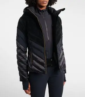 Toni Sailer Kimberly Hooded Velvet Ski Jacket