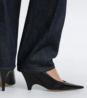 Bottega Veneta Adut Leather Pumps