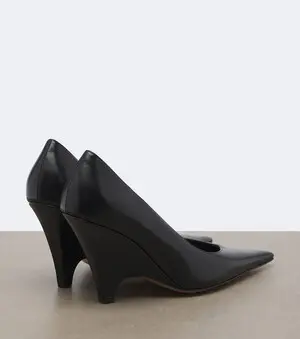 Bottega Veneta Adut Leather Pumps