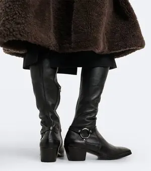 TOM FORD Leather Over-the-knee Boots