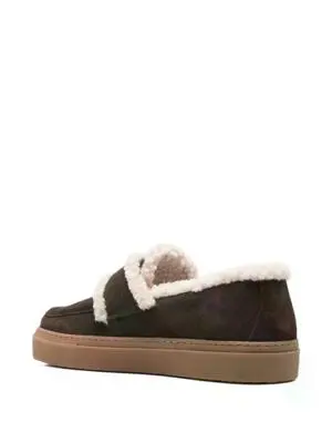 Inuikii Shearling-trim Loafers