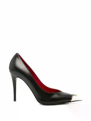 Valentino Garavani Vlogo Signature Cap-toe Pumps - Black