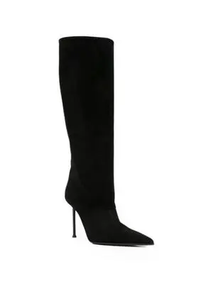 SERGIO LEVANTESI Paprika Pointed-toe Stiletto Boots