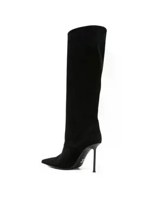 SERGIO LEVANTESI Paprika Pointed-toe Stiletto Boots